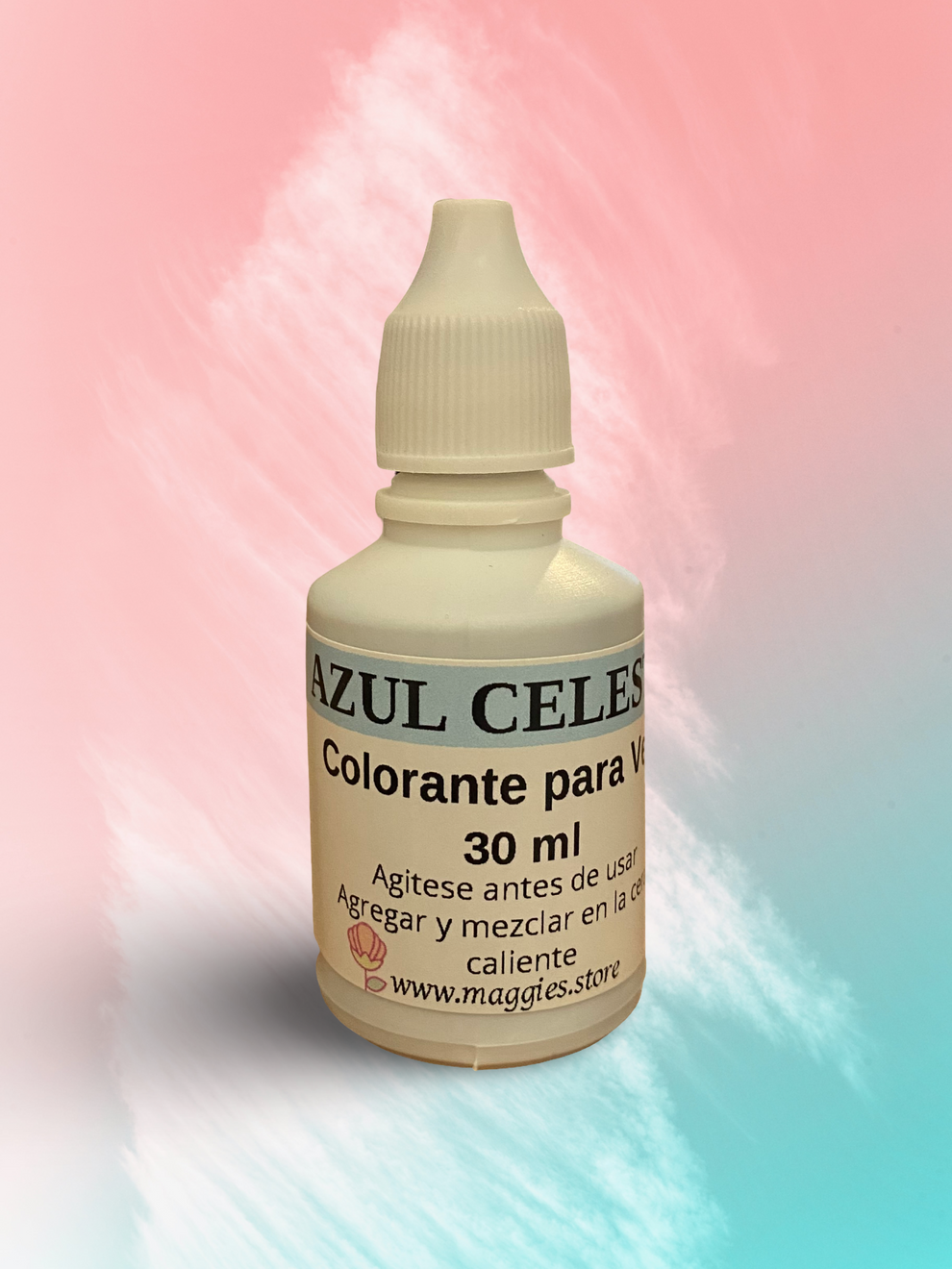 Colorante liquido AZUL CELESTE – Maggie Store