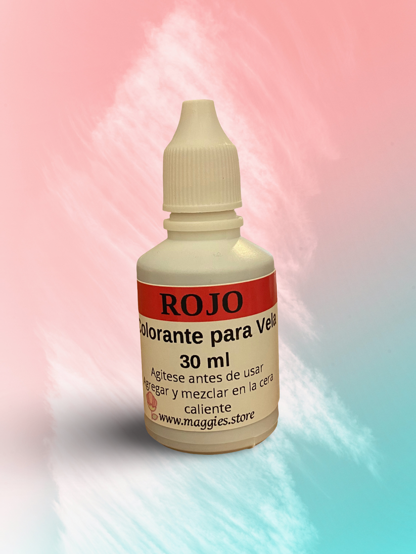 Colorante liquido ROJO – Maggie Store