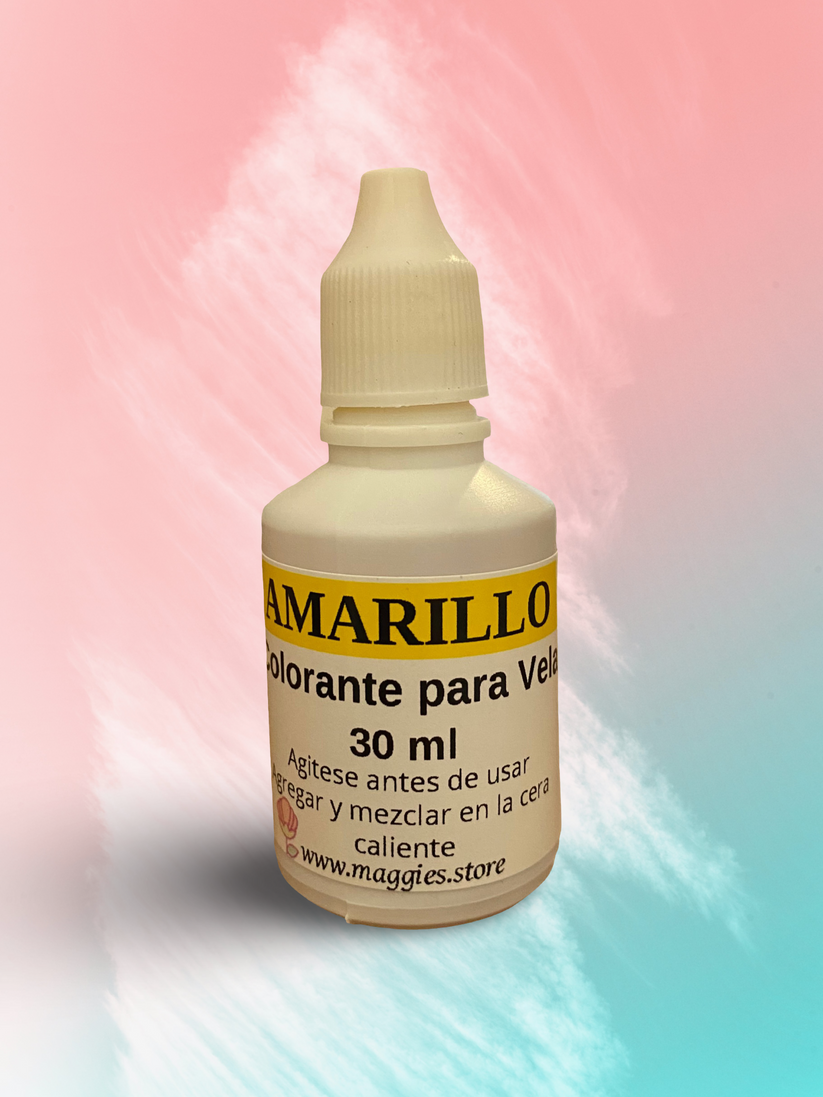 Colorante liquido AMARILLO – Maggie Store