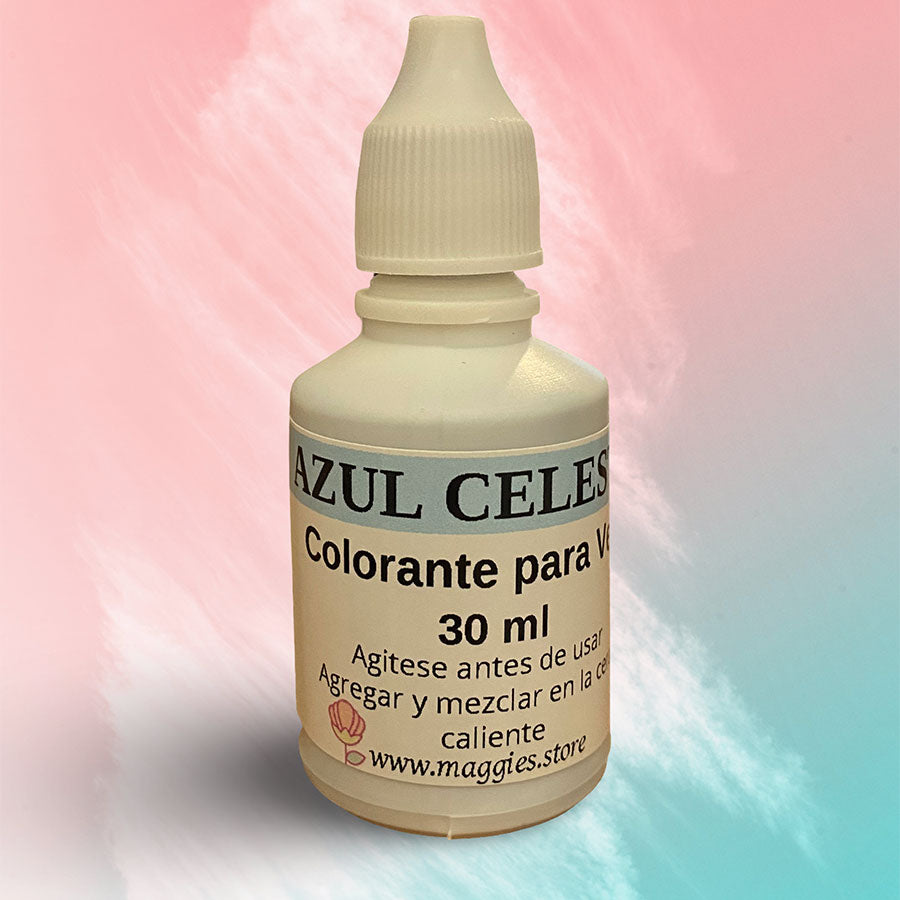 Colorante liquido AZUL CELESTE – Maggie Store